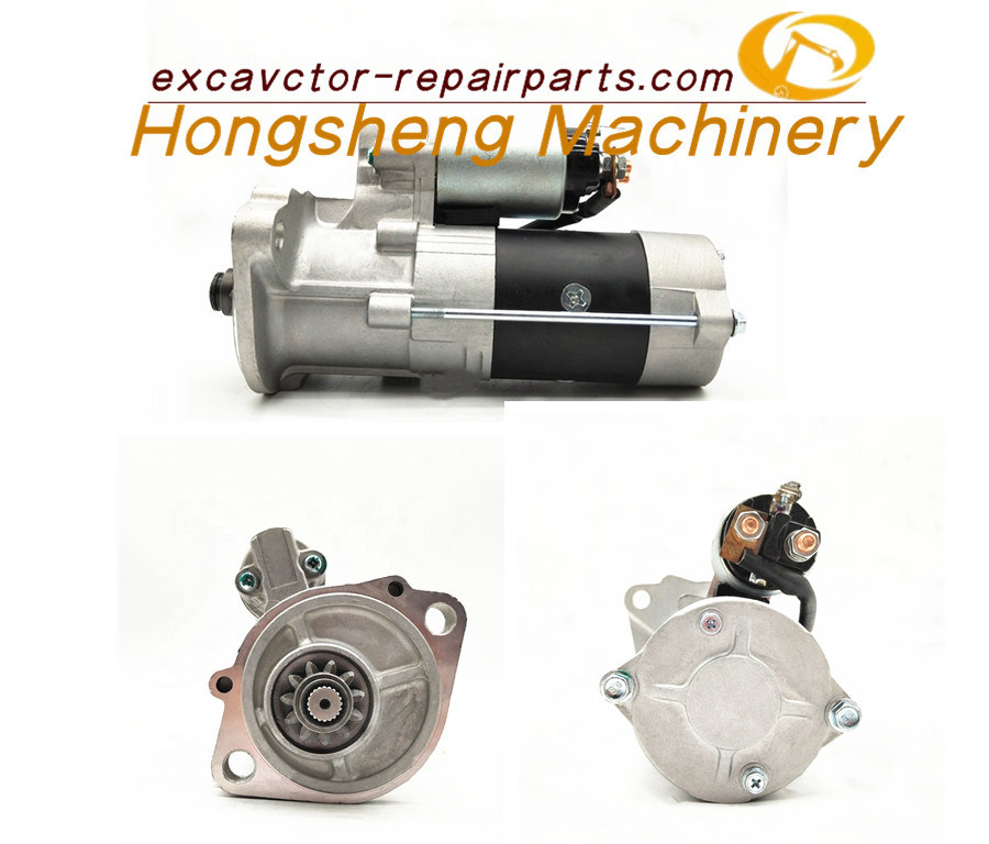 カーターCATの掘削機の始動機モーターIS1294 3826587パーキンズ エンジンC4.4 24V 10T 5.5KW